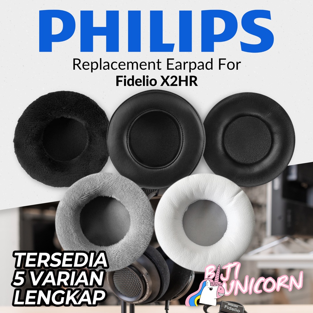 Jual Earpad/Earcup/Ear Cushion/Pad Philips Fidelio X2 X2HR Busa Foam ...