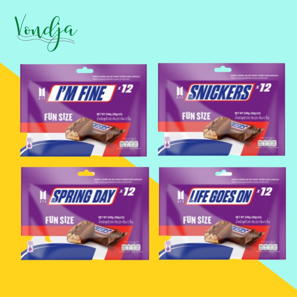 Jual SNICKERS BTS CHOCOLATE LIMITED EDITION | Shopee Indonesia