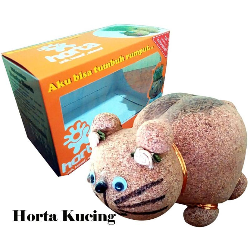 Jual ￣ oS Boneka Horta Bisa Tumbuh Rumput Boneka Edukasi Karakter Ikan ...