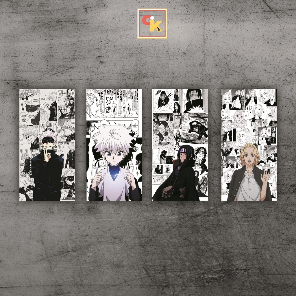 Jual Hiasan Dinding Komik Anime - Wall Decor Anime - Poster Kayu ...