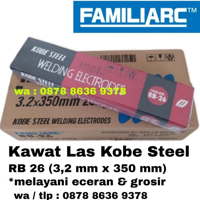 Jual Kawat las RB-26 3,2 / Kawat las listrik / Kawat las welding electrodes | Shopee Indonesia