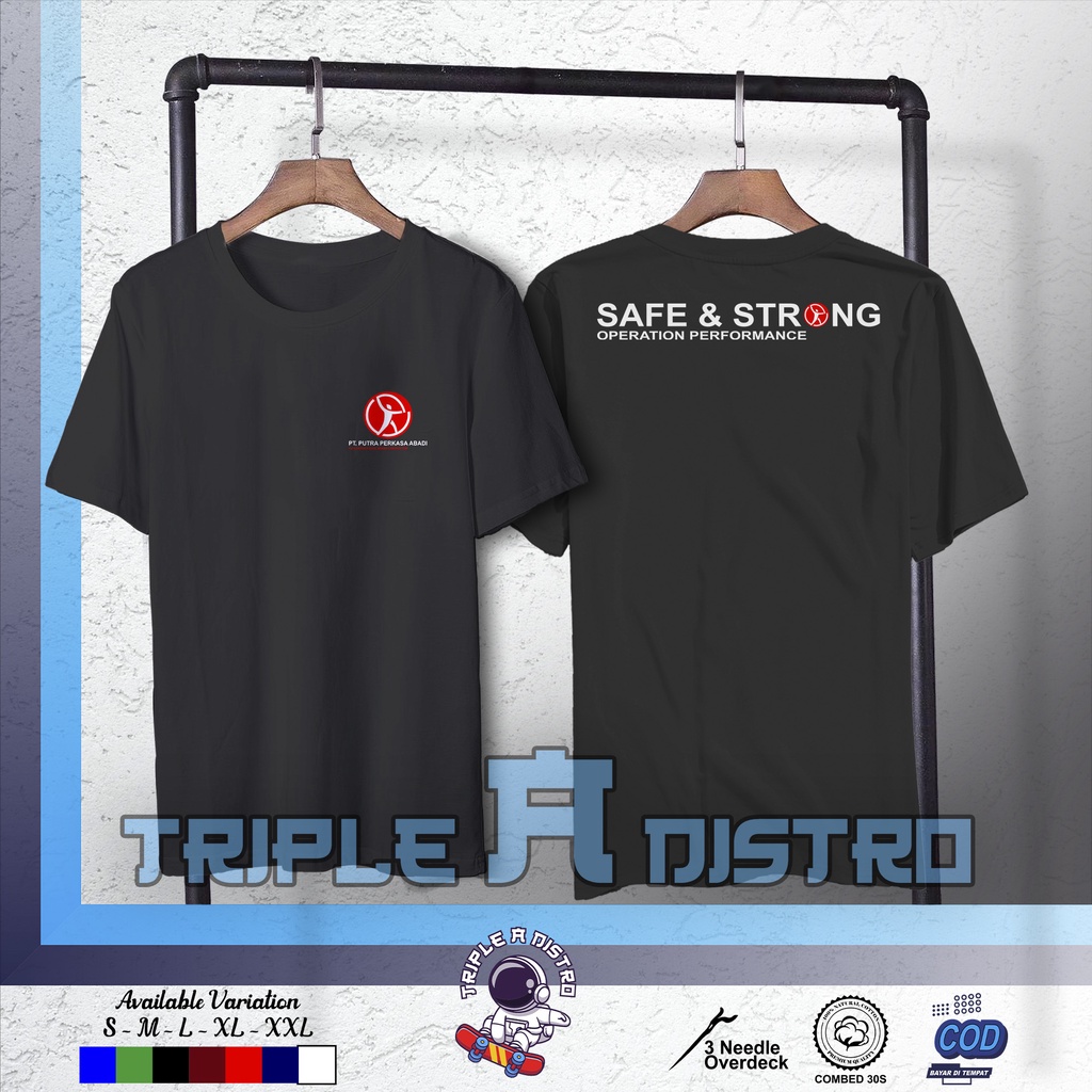 Jual Kaos PT Putra Perkasa Abadi Safe And Strong Pertambangan Batu Bara ...