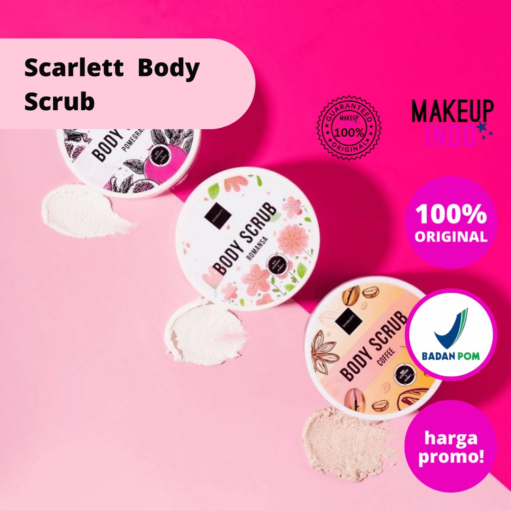 Jual SCARLETT BODY SCRUB | Shopee Indonesia