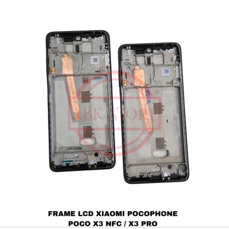 Jual FRAME TULANG LCD POCOPHONE POCO X3 / POCO X3 PRO ORIGINAL | Shopee ...