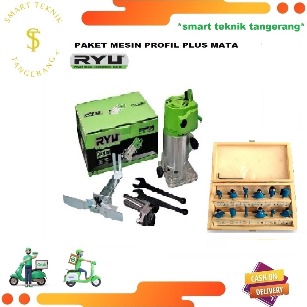 Jual RYU MESIN ROUTER RIMMER PROFIL KAYU WOOD RTR 6 -1 RTR 6-1 | Shopee ...