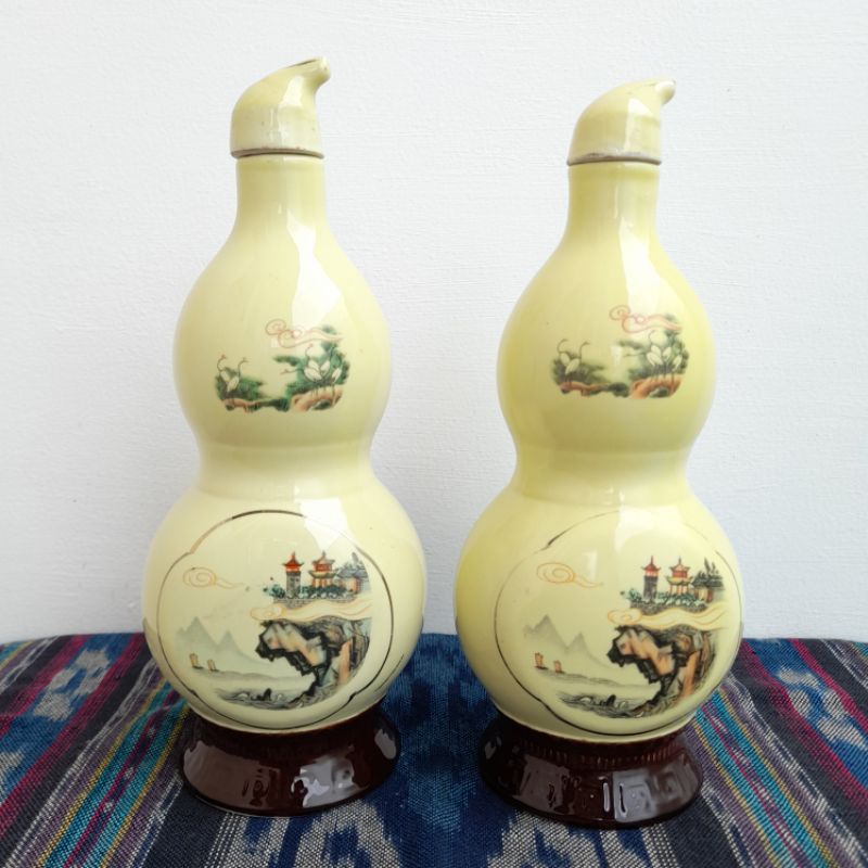 Jual botol minuman labu cina vintage jadul antik | Shopee Indonesia