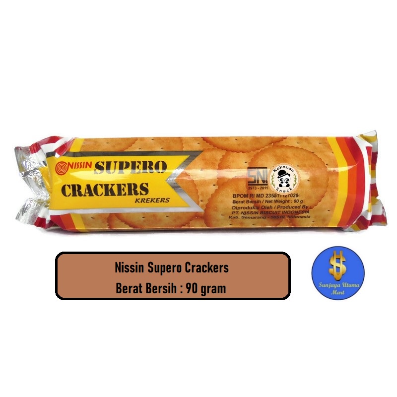 Jual Biscuits Nissin Supero Crackers Roll 90gr-Nissin Supero Krekers ...
