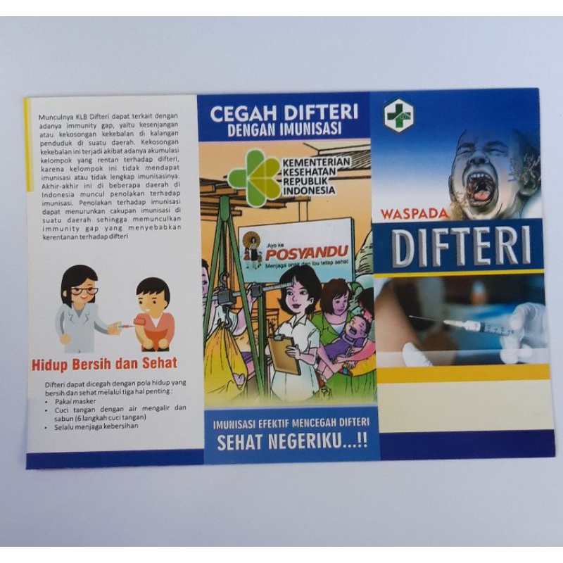 Jual Leaflet Waspada Difteri | Shopee Indonesia