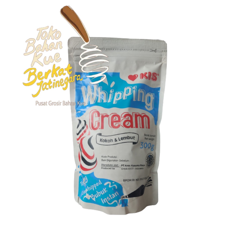 Jual KIS WHIPPING CREAM 300 GR / WHIPPING CREAM BUBUK | Shopee Indonesia
