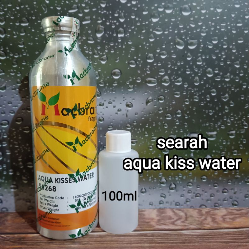 Jual AQUA KISSES WATER 100ml by MACBRAME (untuk keterangan baca ...