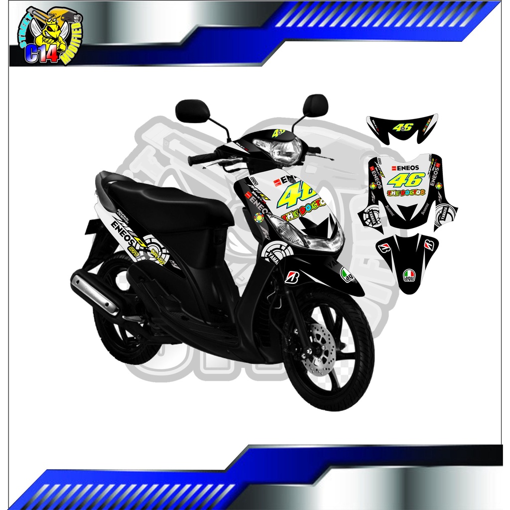 Jual stiker mio sporty full body/decal | Shopee Indonesia