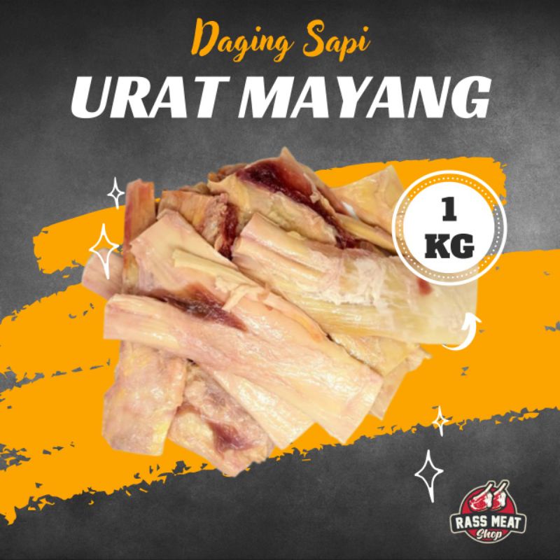 Jual Premium Urat Mayang Sapi / Beef Tendon @1kg | Shopee Indonesia