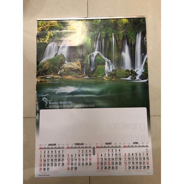 Jual Kalender dinding 2023 - kalender polos 12 lembar - kalender gambar ...