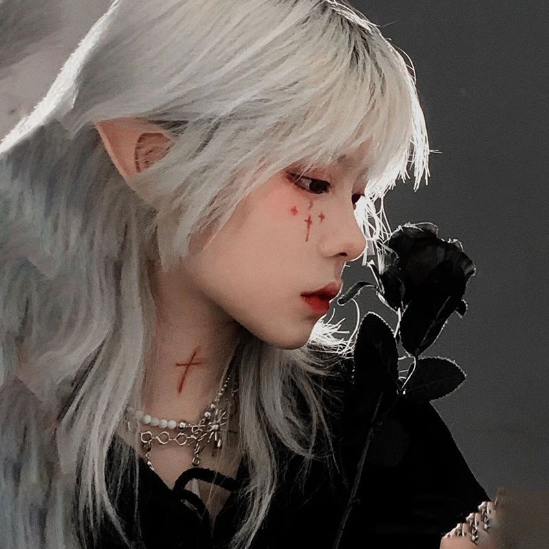 Jual Serigala Ekor Rambut Palsu Pria Jepang Mullet Rambut Berbulu Alami ...