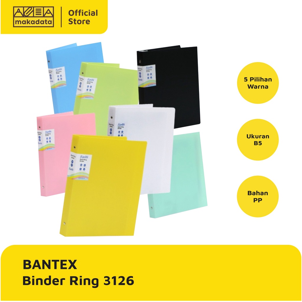 Jual BUKU BINDER NOTE B5 BANTEX 3126 (1 PCS) MURAH | Shopee Indonesia