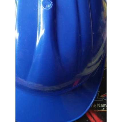 Jual TOPI PROYEK/ HELM PROYEK/SAFETY HELM/TOPI TUKANG BANGUNAN BIRU ...