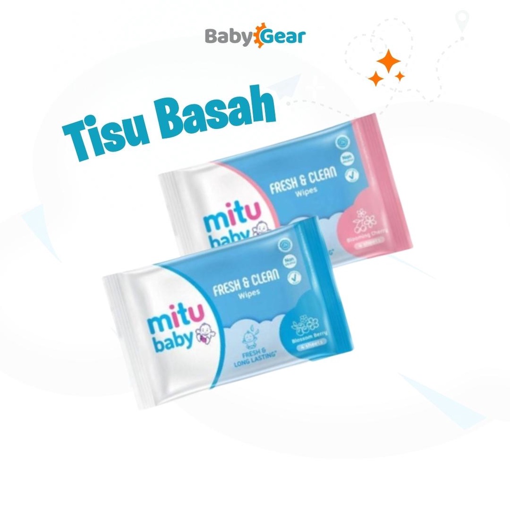 Jual Mitu Tisu Basah Bayi Wipes ISI 4 Sheet | Shopee Indonesia