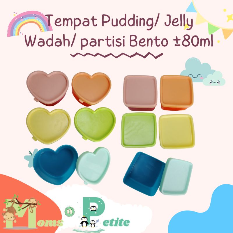 Jual Tempat Wadah Pudding Jelly Partisi Bento ±80ml | Shopee Indonesia
