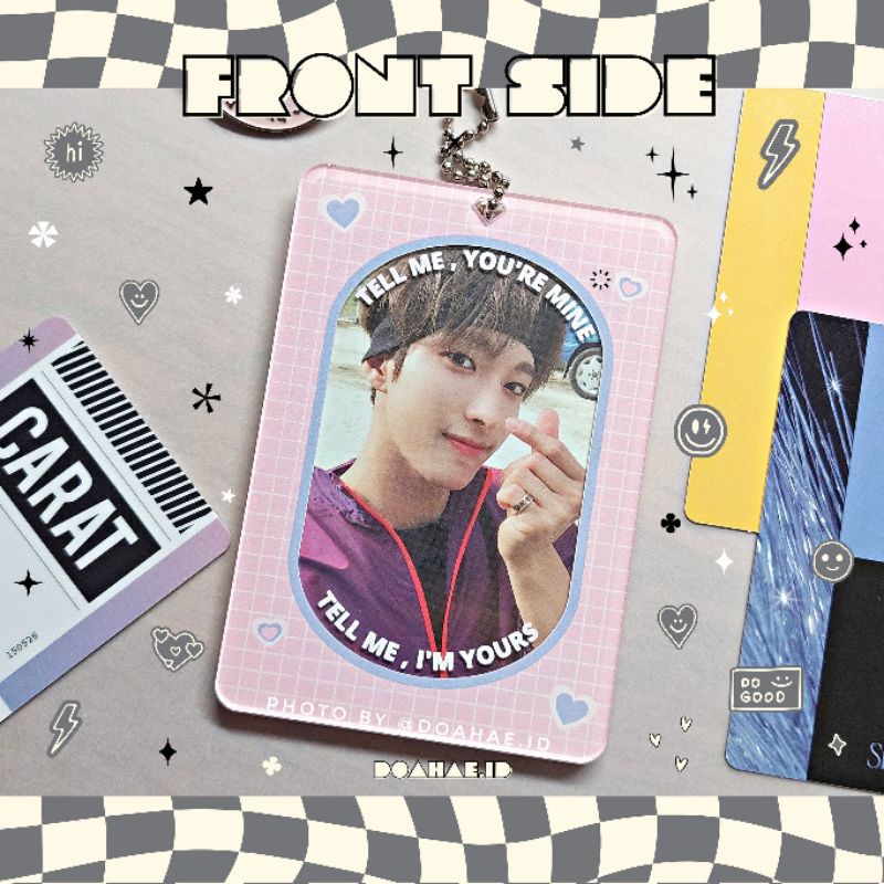Jual [ doahae.id ] SEVENTEEN PC PHOTOCARD ACRYLIC HOLDER | Shopee Indonesia