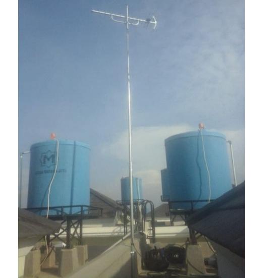Jual Terjangkau - TIANG BESI GALVANIS ANTENA/BENDERA/WIFI/PARABOLA ...