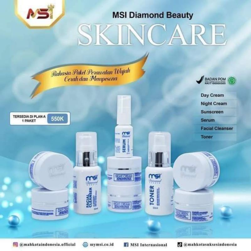 Jual MSI Diamond Beauty Skincare | Shopee Indonesia