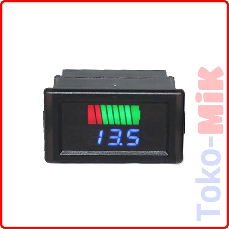 Jual Voltmeter Aki Baterai Indikator Kapasitas 12V 24V 36V 48V 60V Otomatis | Shopee Indonesia