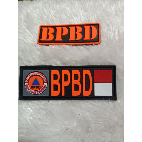 Jual patchrubber BPBD satu set tulisan | Shopee Indonesia