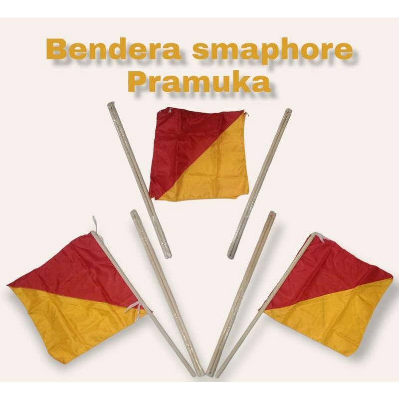 Jual Bendera Semaphore Bendera Pramuka Bendera Shopee Indonesia
