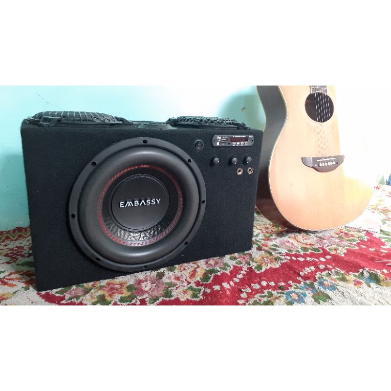 Jual Subwofer Speaker/Salon aktif Mobil Sub-wofer bluetoth - rumahan ...