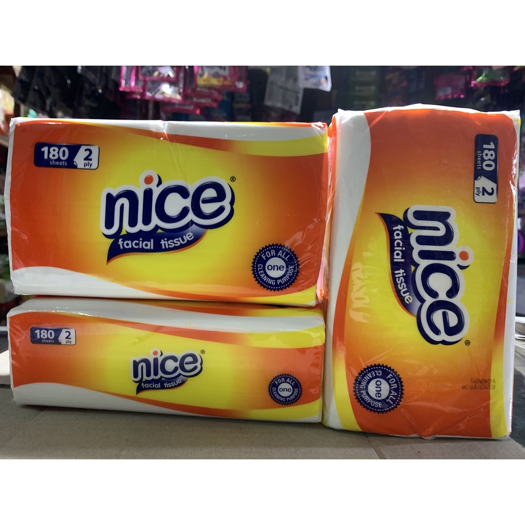 Jual TISSUE NICE 2 PLY 180-250 Sheets | FACIAL TISSUE | Shopee Indonesia