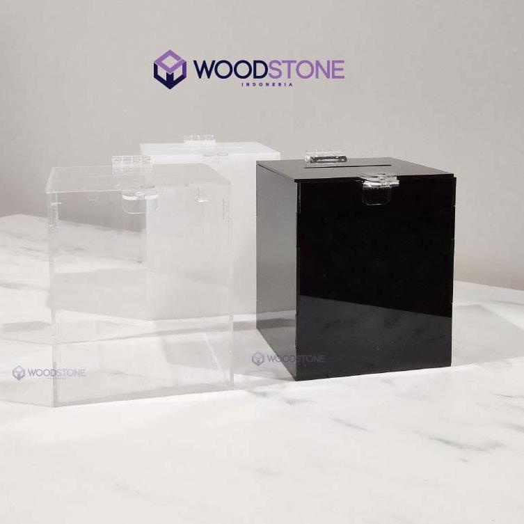 Jual Y6E0 Kotak Amal Akrilik kotak sumbangan saran masjid infaq undian ...