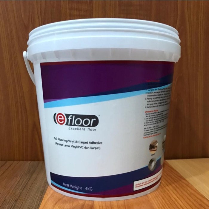 Jual Lem Talang Lem/Perekat Untuk Lantai Vinyl/Pvc Dan Karpet Isi 4 Kg ...