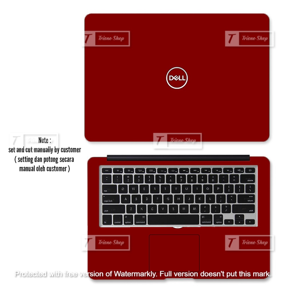 Jual Stiker Laptop | Garskin Laptop | Dell + Laminasi | Shopee Indonesia