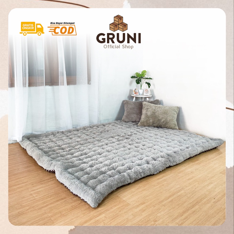 Jual GRUNI SW0003 Kasur Rasfur Gender Gelombang Polos Ukuran 150CM ...