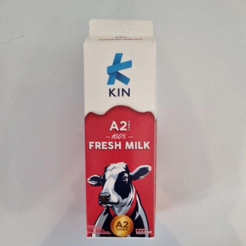Jual Kin Fresh Milk A2 cow susu segar full cream 1 liter | Shopee Indonesia