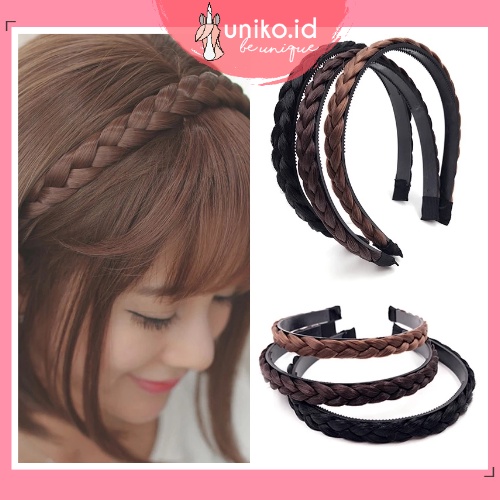 Jual UNIKO.ID - BANDO KEPANG RAMBUT SINTETIS KEPANG TULANG IKAN GAYA ...