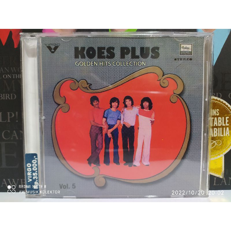 Jual Audio CD : KOES PLUS - GOLDEN HITS COLLECTION Vol. 5. | Shopee ...