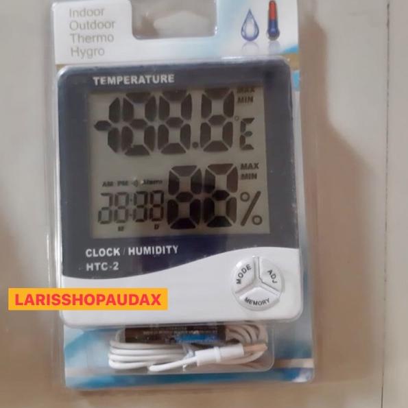 Jual Belanja Hore--ALAT PENGUKUR SUHU HTC 2 (DUA) KELEMBABAN RUANGAN ...