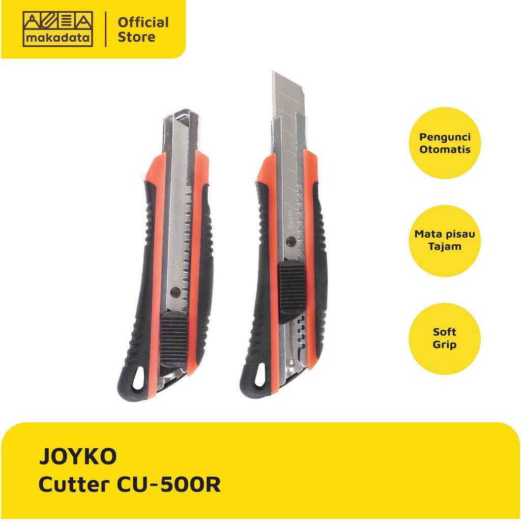 Jual PISAU CUTTER BESAR JOYKO CU-500R (1 PCS) | Shopee Indonesia