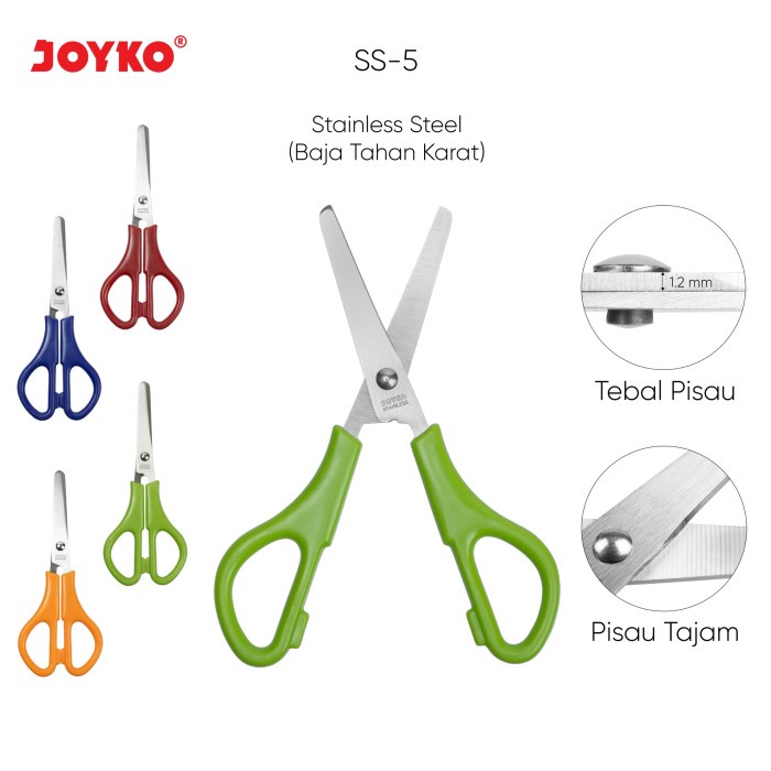 Jual Gunting Scissors Joyko SS-5 | Shopee Indonesia