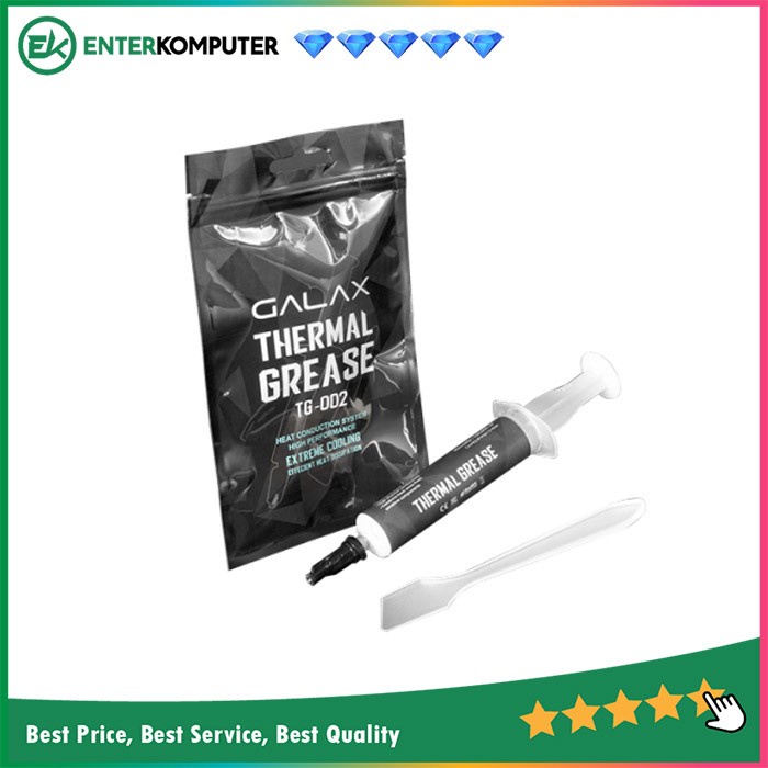 Jual GALAX Thermal Paste TG-002 (High Perfomance - Extreme Cooling) - 3Gr | Shopee Indonesia