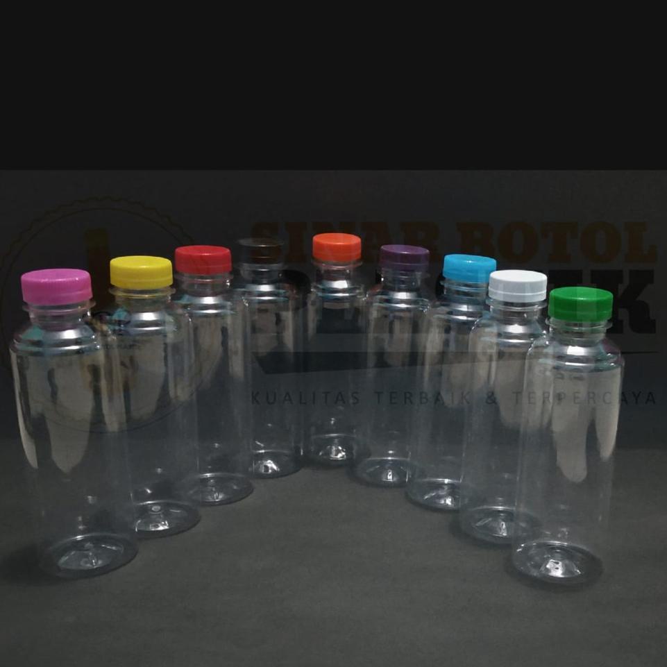 Jual V0J3 Paket 50 Botol almond 250 ml - Hitam botol plik 250 ml botol ...