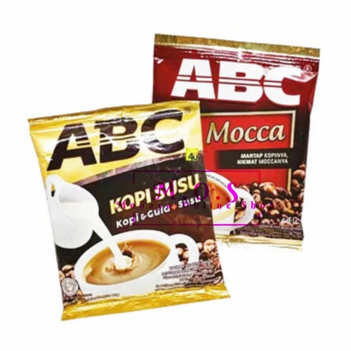 Jual Kopi ABC Susu dan ABC Moca isi 10 sachet (1 renceng) | Shopee Indonesia
