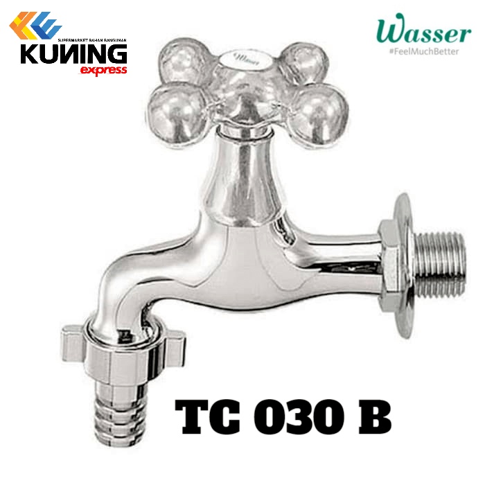 Jual Kran Air Wasser TC 030 B / Kran Taman / Tembok | Shopee Indonesia