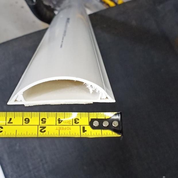 Jual Kabel duct lantai besar floor cable duct 16x65 melengkung oval ...