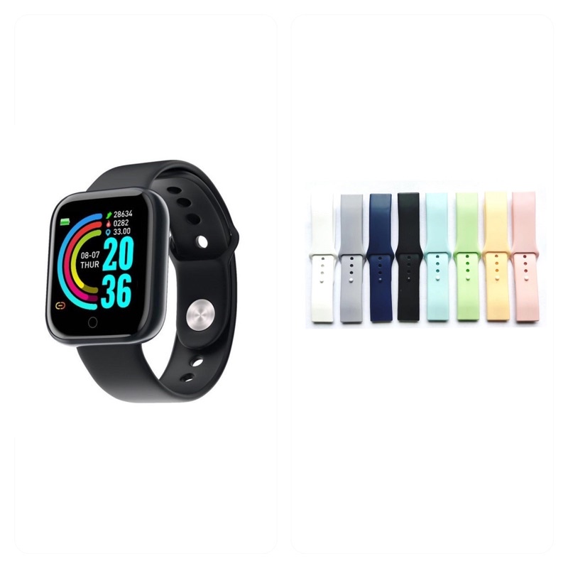 Jual FITECH STRAP SMART WATCH D20 D20S Y68 Y68S | Shopee Indonesia