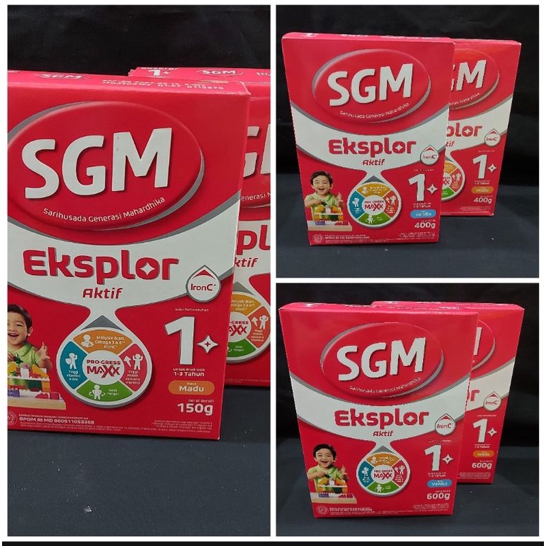Jual SGM eksplor , SGM explore 1 plus , susu prrtumbuhan , susu formula ...