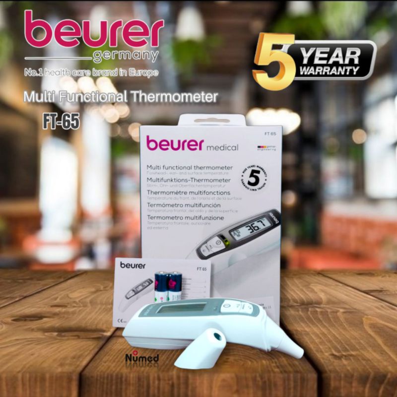 Jual Beurer FT65 Thermometer Instan Infrared Digital Multifungsi Beurer FT 65 / Termometer ...