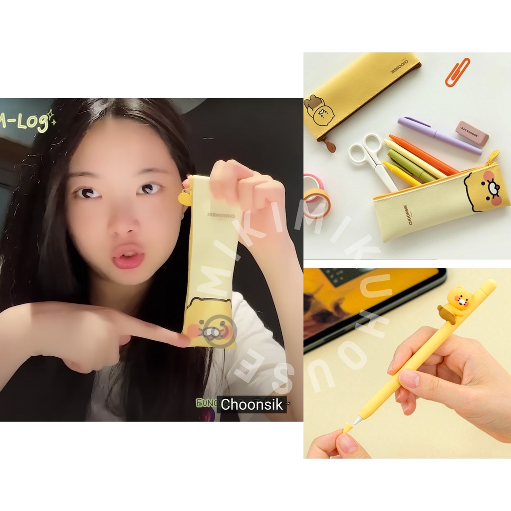 Jual LE SSERAFIM EUNCHAE KAKAO FRIENDS CHOONSIK PEN CASE IPAD PENCIL ...