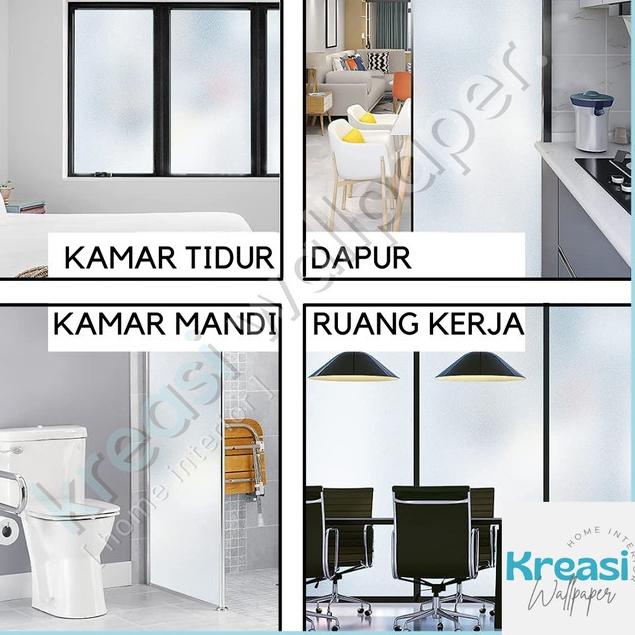 Jual See Here--Sticker Kaca Sandblast Sunblast Polos 120cm Murah - Kaca ...